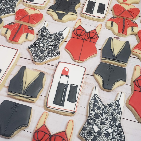 Lingerie Cookies - Etsy