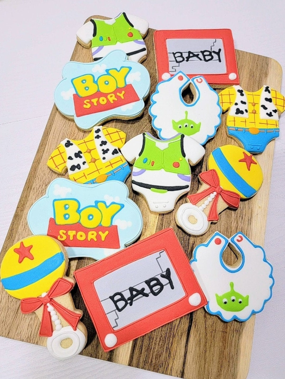Boy Story Baby Shower Cookies - Etsy