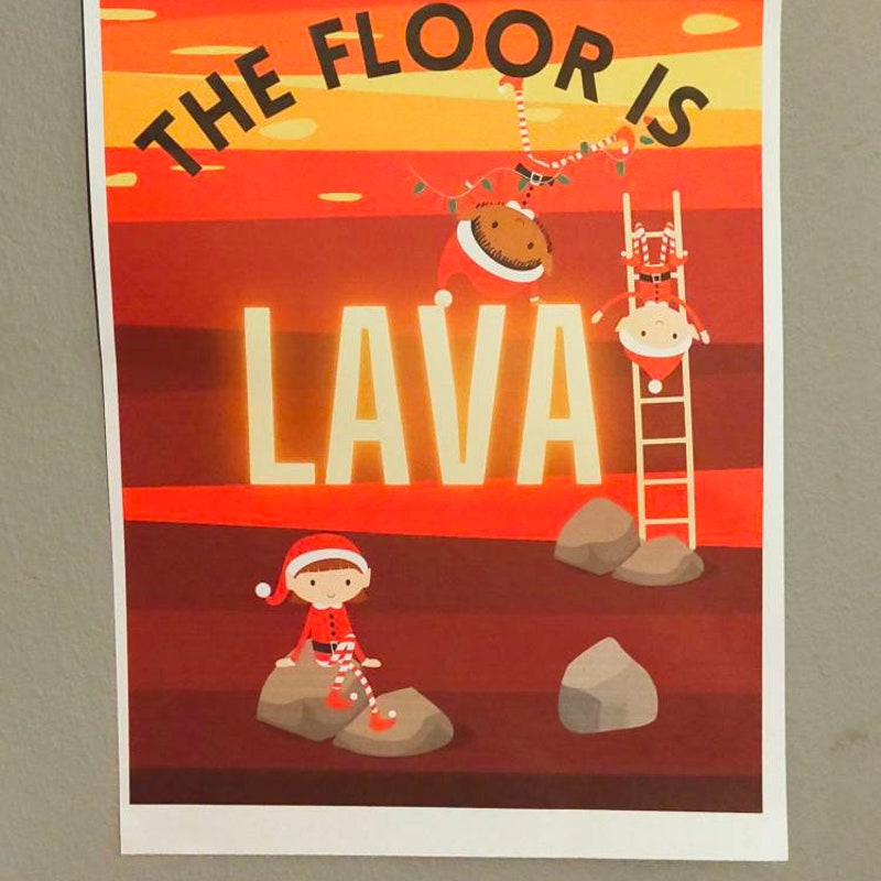 That Floor is Lava - Etsy