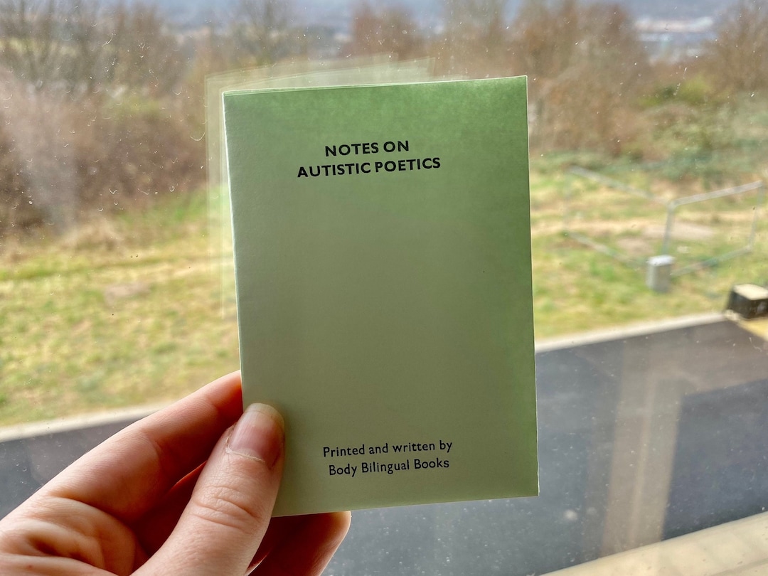 Autistic Poetics - an A7 Letterpress Zine - Etsy