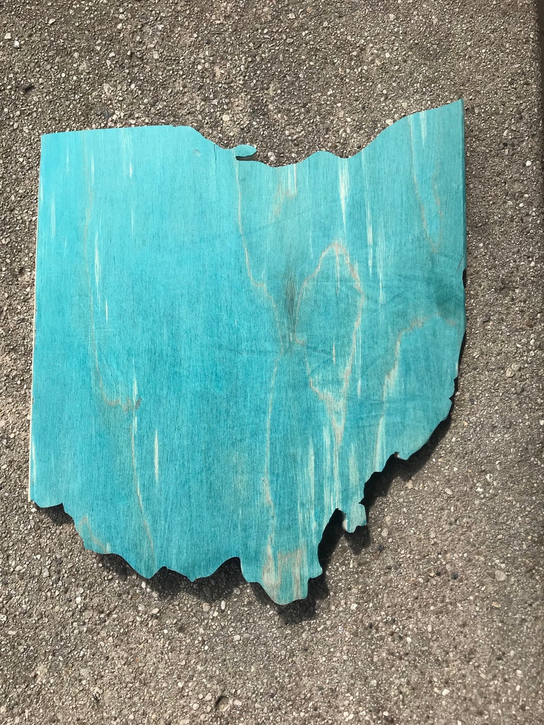 Custom State Outline-skateboard Wall Decoration-recycled Skateboard ...