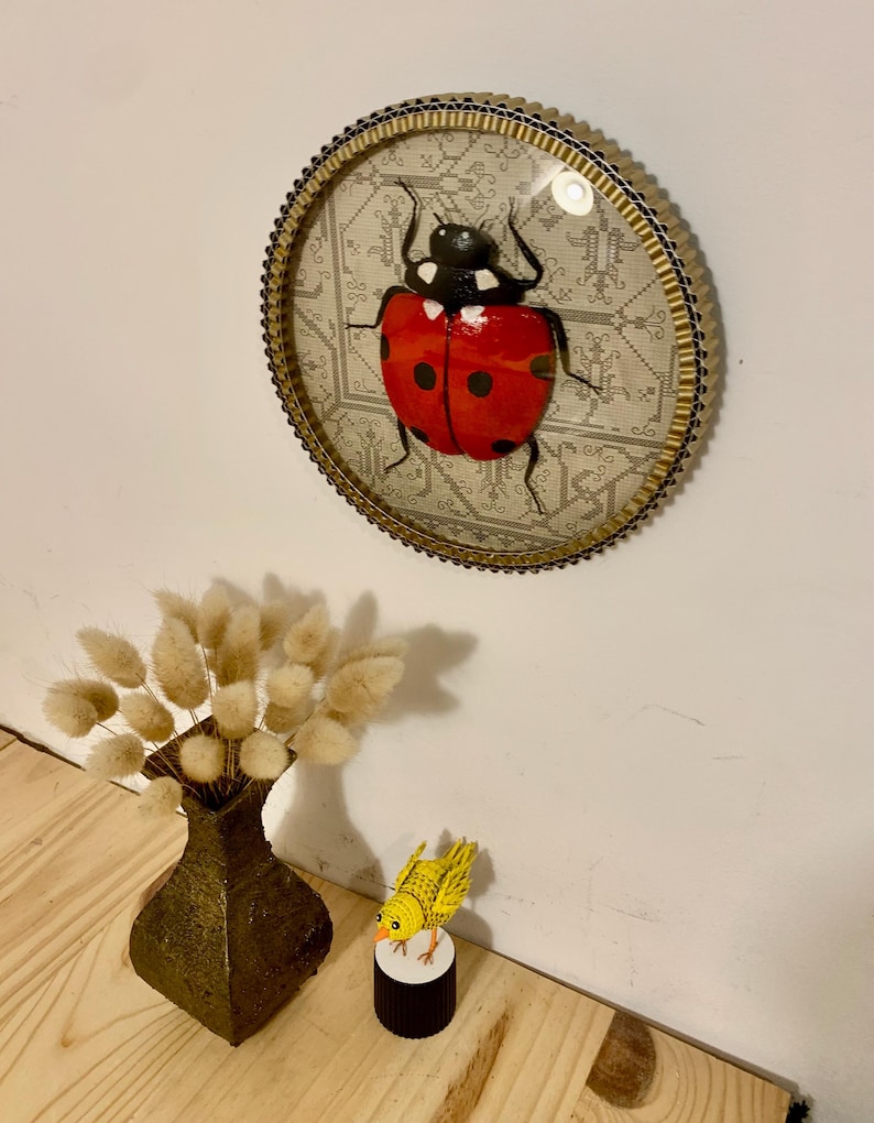 Ladybug Frame - Etsy