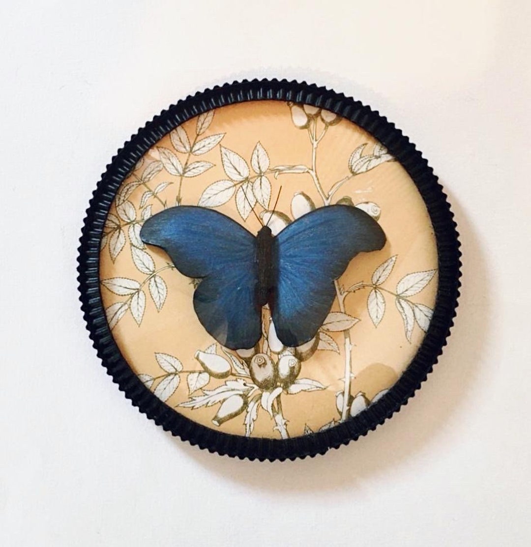 Blue Butterfly Frame - Etsy