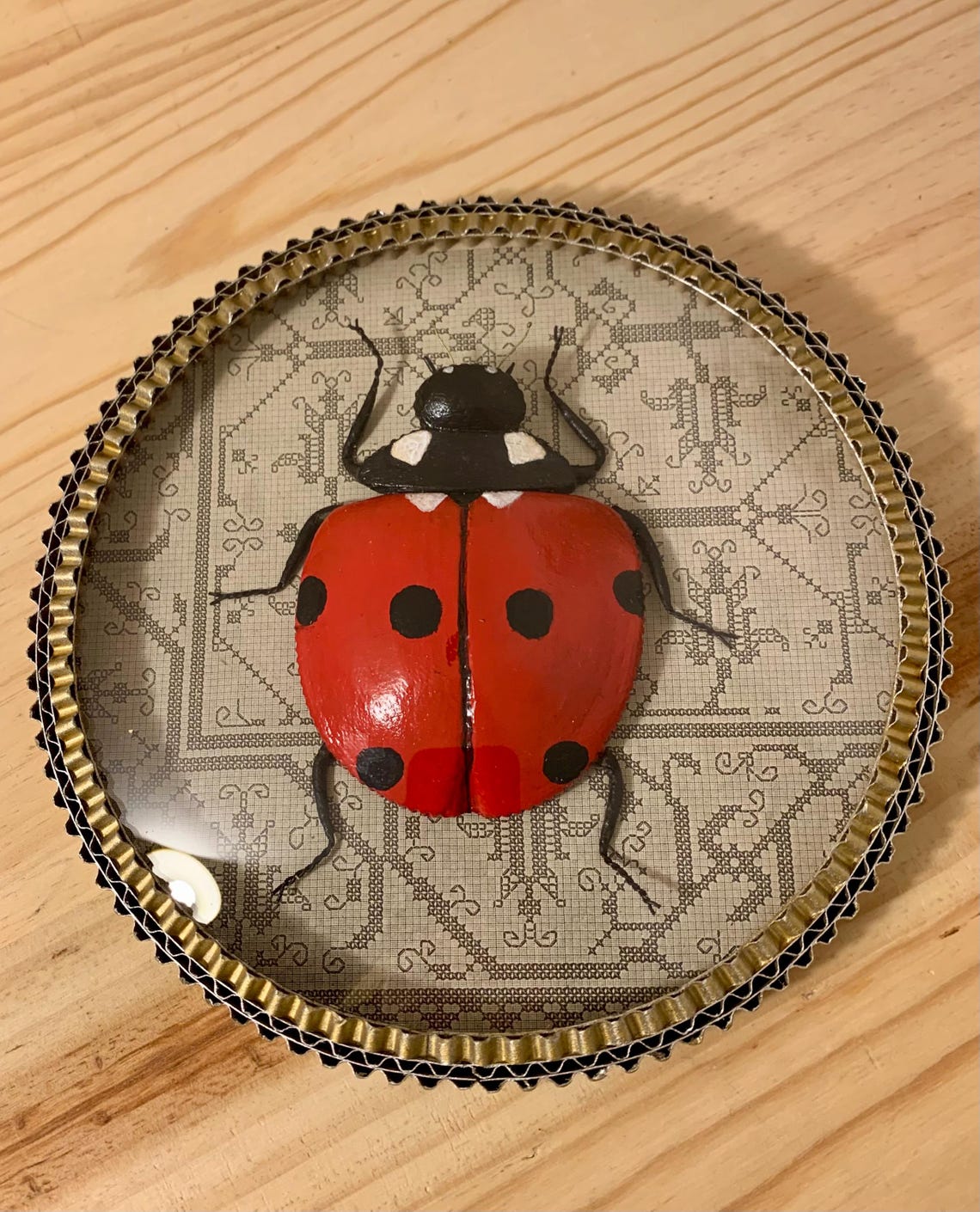 Ladybug Frame - Etsy