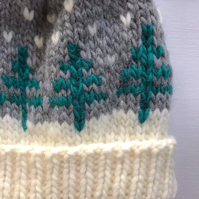 Hat Knitting Pattern Pine Tree Hat Pattern Baby Hat | Etsy UK