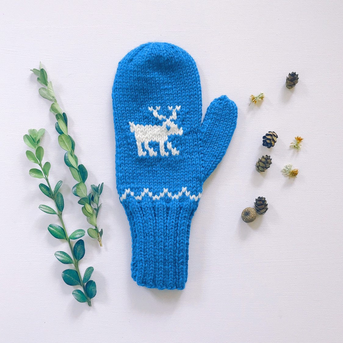 Mitten Knitting Pattern PDF Norwegian Mittens Pattern 18 | Etsy