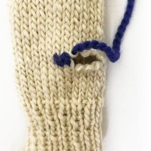 Knitting Pattern*pdf*- Easy Bulky Cable Mittens- DPN Mitten Pattern ...