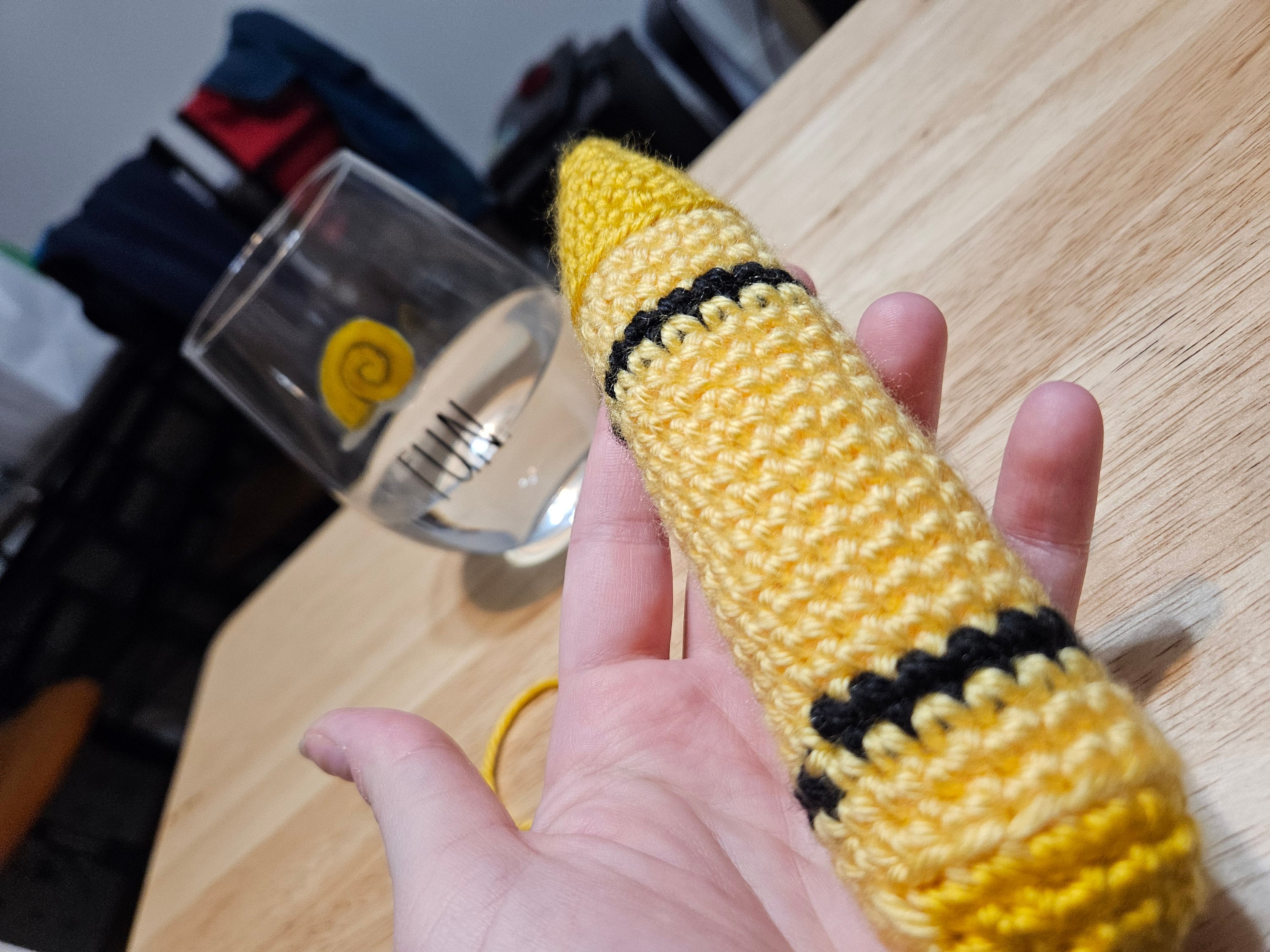 Crocheted Stuffed Crayon - Etsy