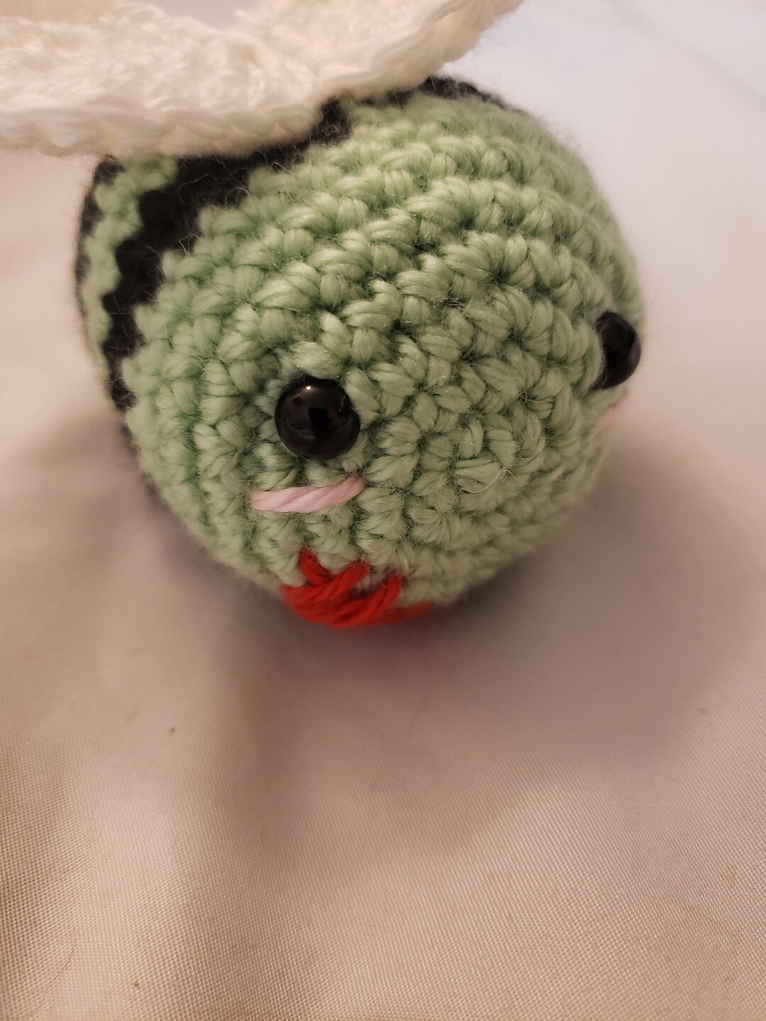 Crocheted Stuffed Zombie Bumble Bee Desk Pet - Etsy