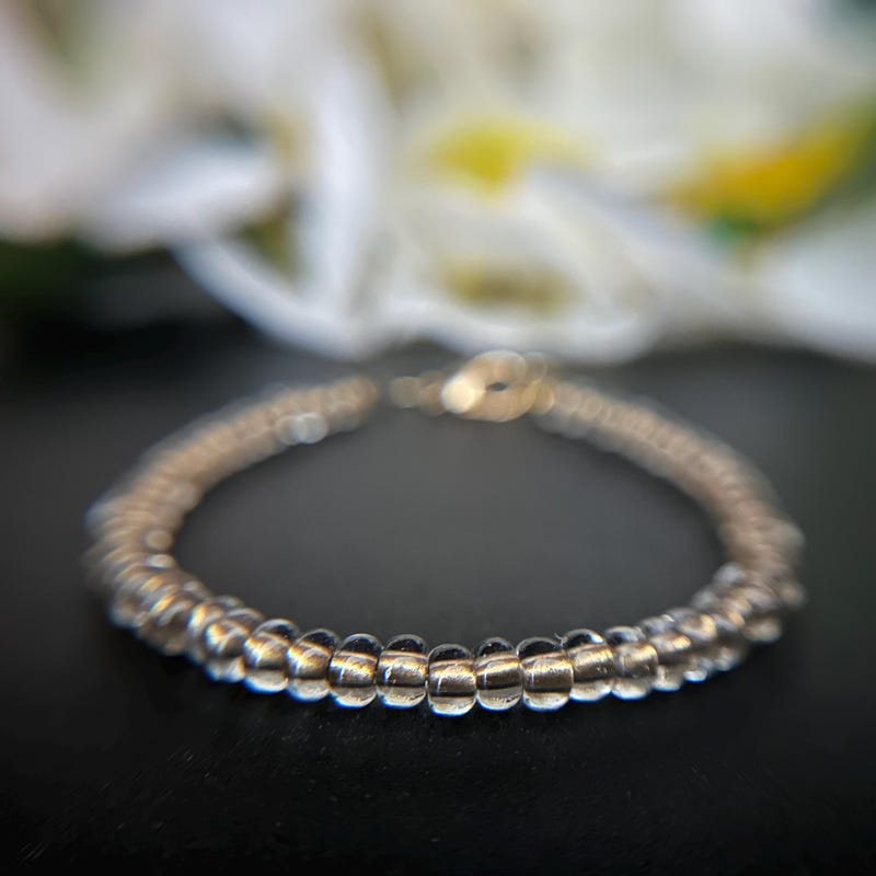 Glass Bead Bracelet - Etsy