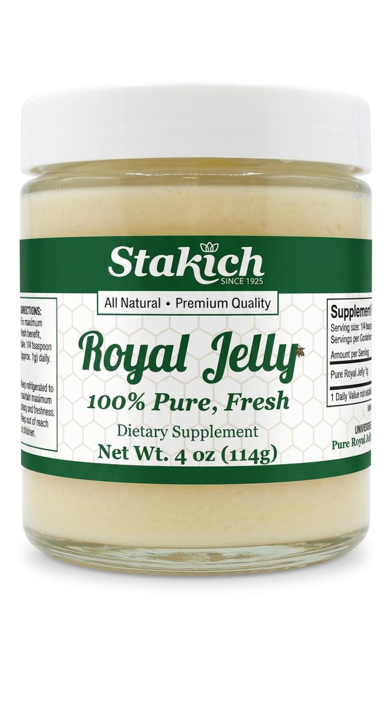 Stakich Fresh Royal Jelly - Etsy
