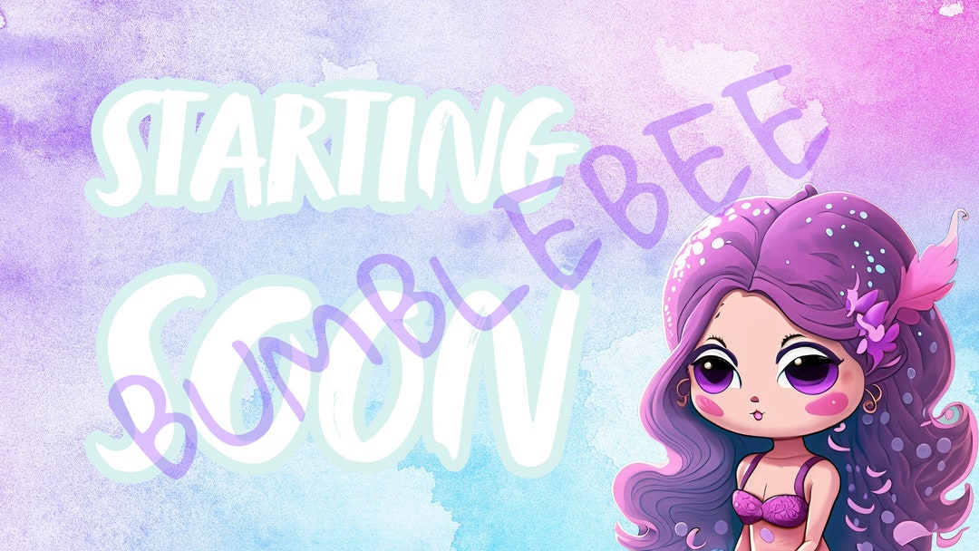 Mermaid Streamer Scenes and Emotes - Etsy