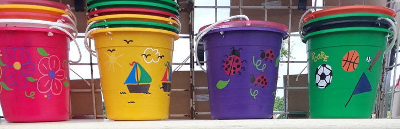 Personalized Children Pails - Etsy