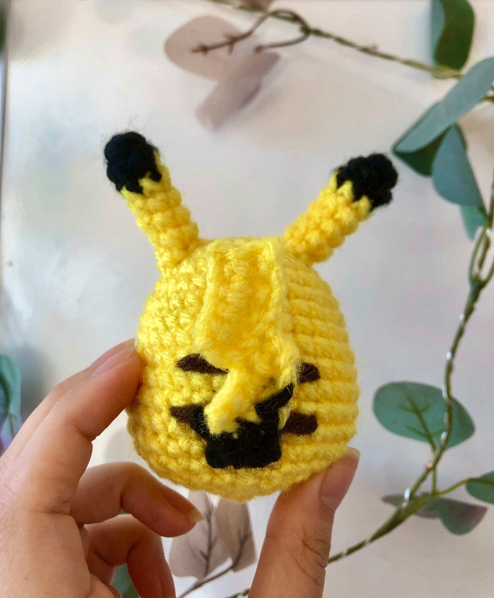 Chubby Pikachu Plush with Keychain Option - Etsy
