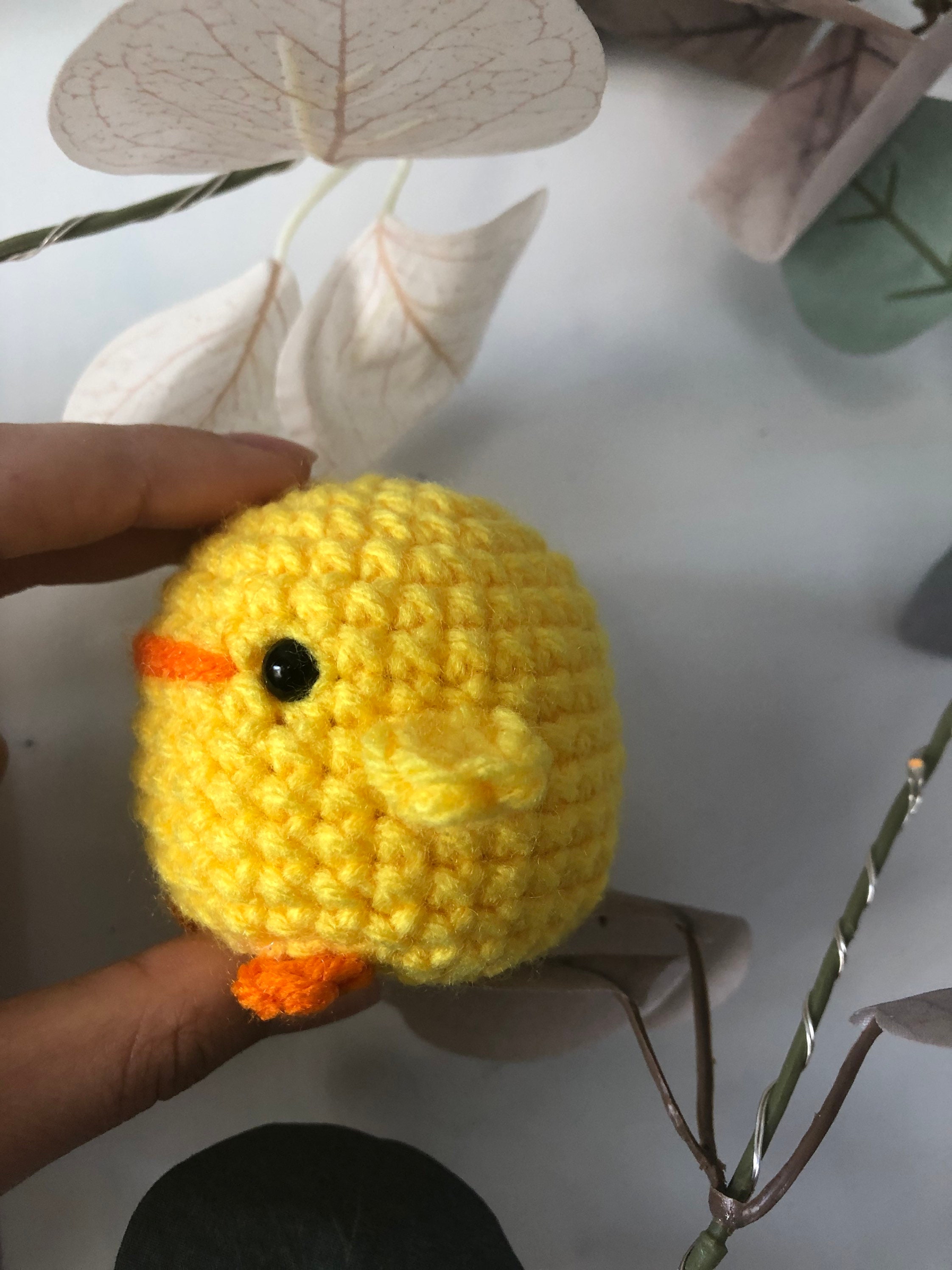 Mini Duck Plush (w Keychain Option) - Etsy