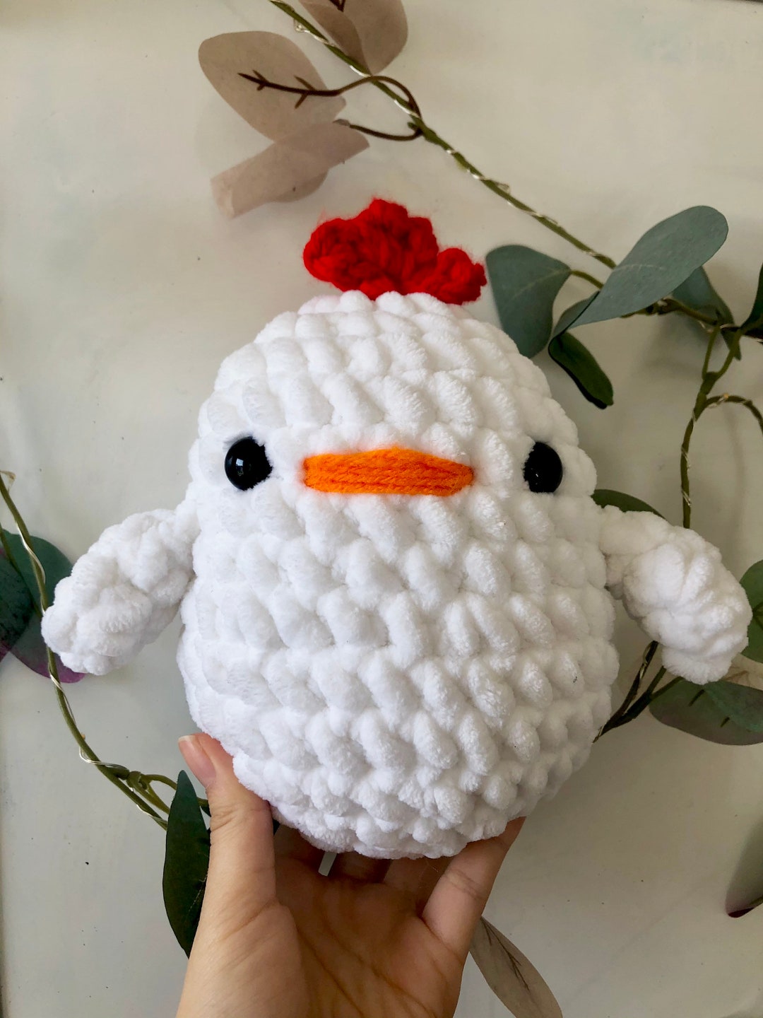 Big Chicken Plush - Etsy