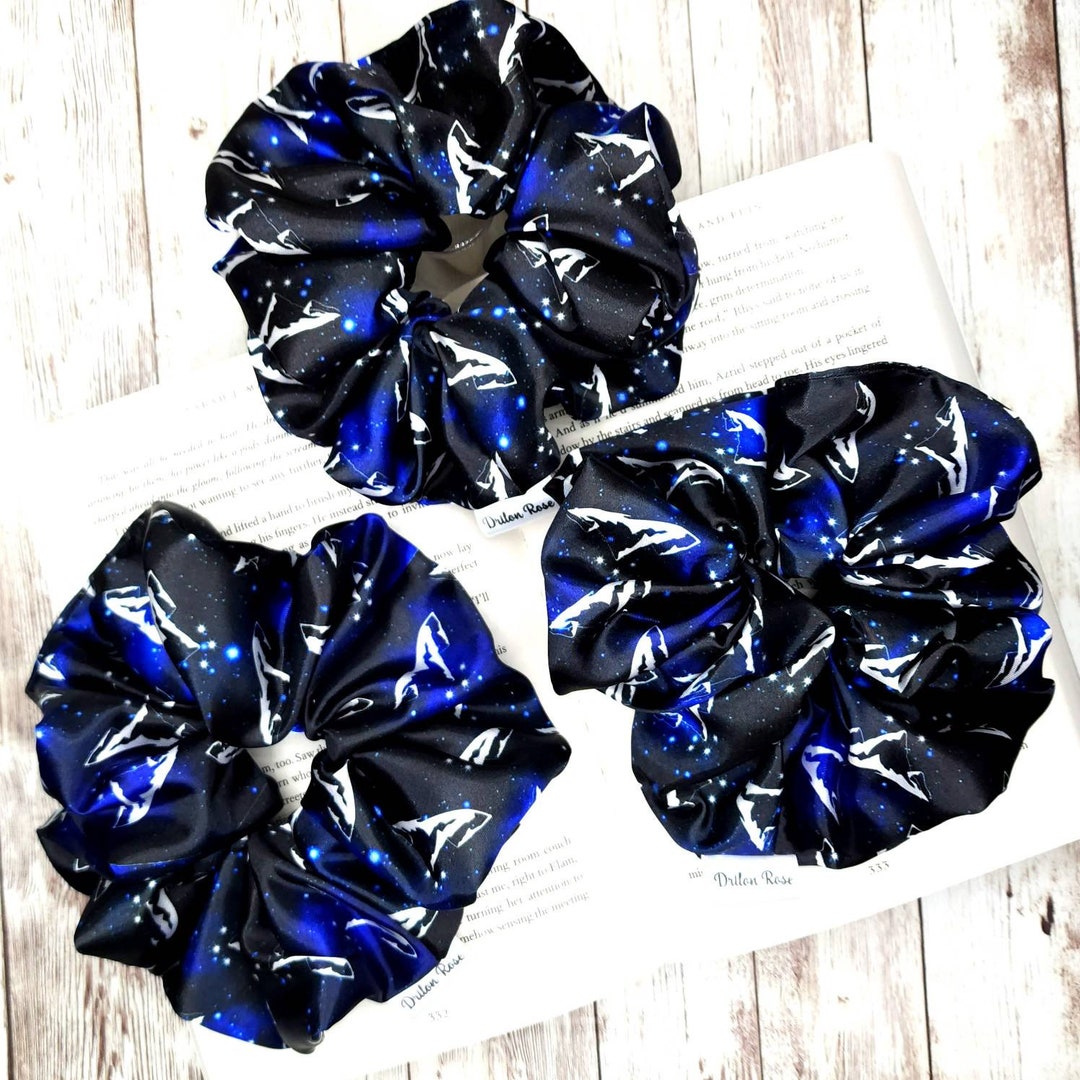 Night Court Inspired Scrunchie - Satin Hair Scunchie - Mountain and ...