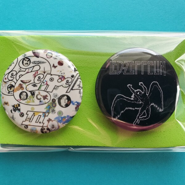 Led Zeppelin Pin - Etsy