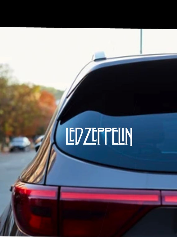 Led Zeppelin Vinyl Transfer Decal | Etsy