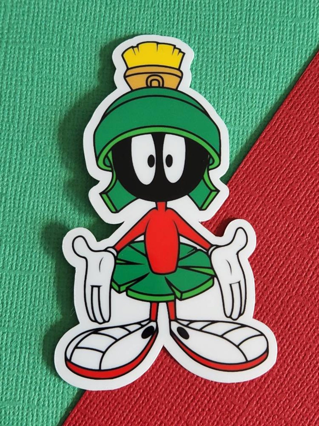 Marvin the Martian Sticker - Etsy