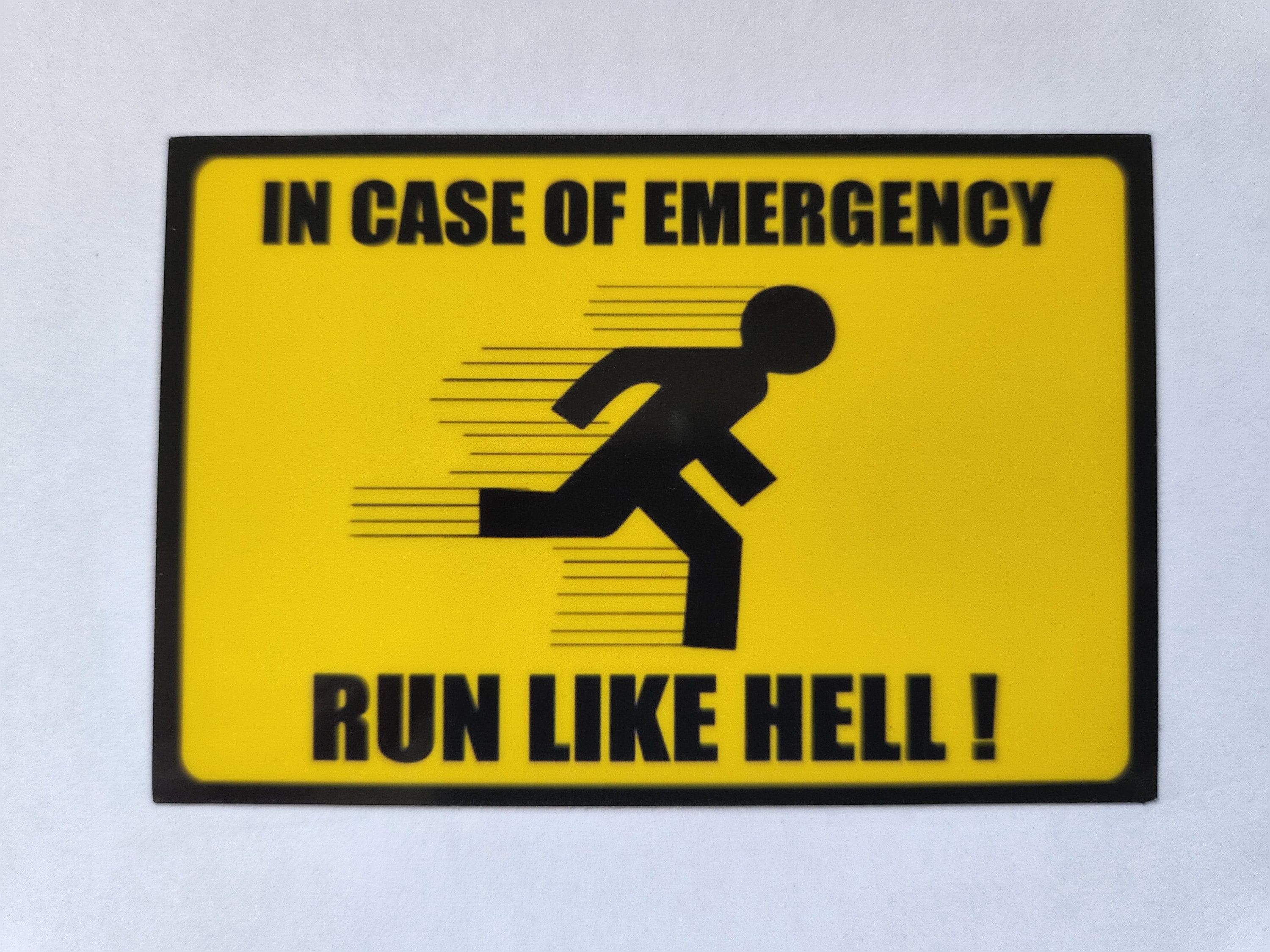 Funny Warning Sticker - Etsy