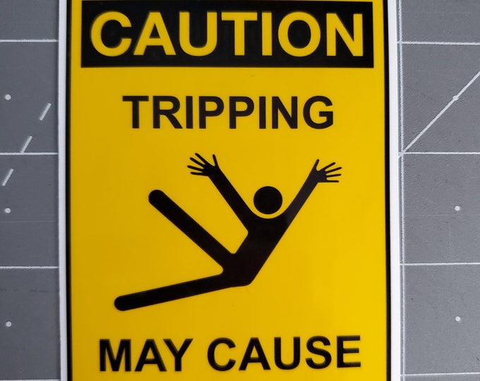 Funny Warning Label Sticker - Etsy