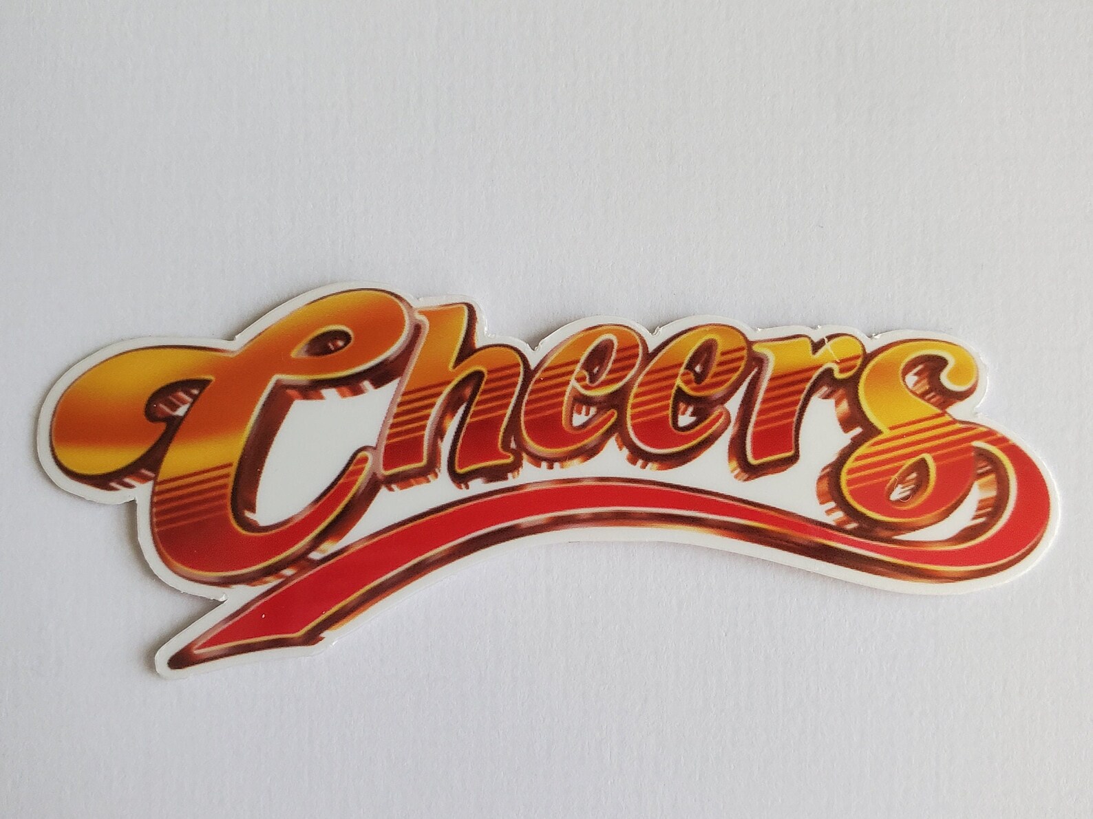 Cheers Sticker | Etsy