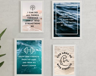 Christian Gym Art - Etsy
