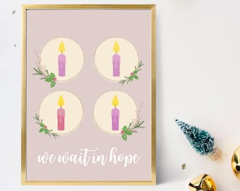 Advent Acrostic Poems, Advent Printable Activity, Advent, Catholic ...