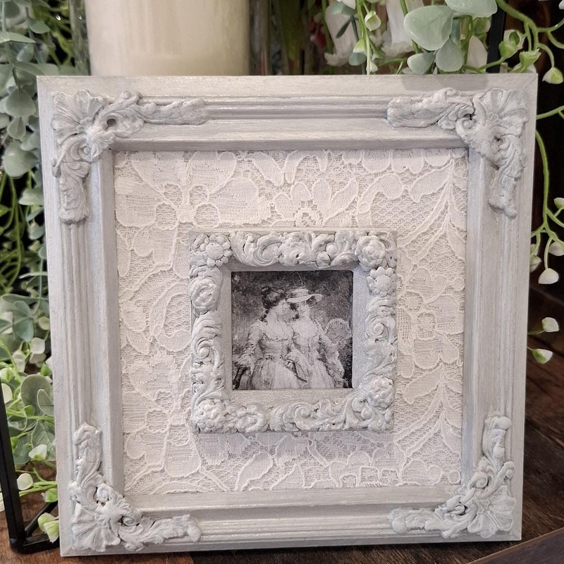 Shabby Chic Frame - Etsy