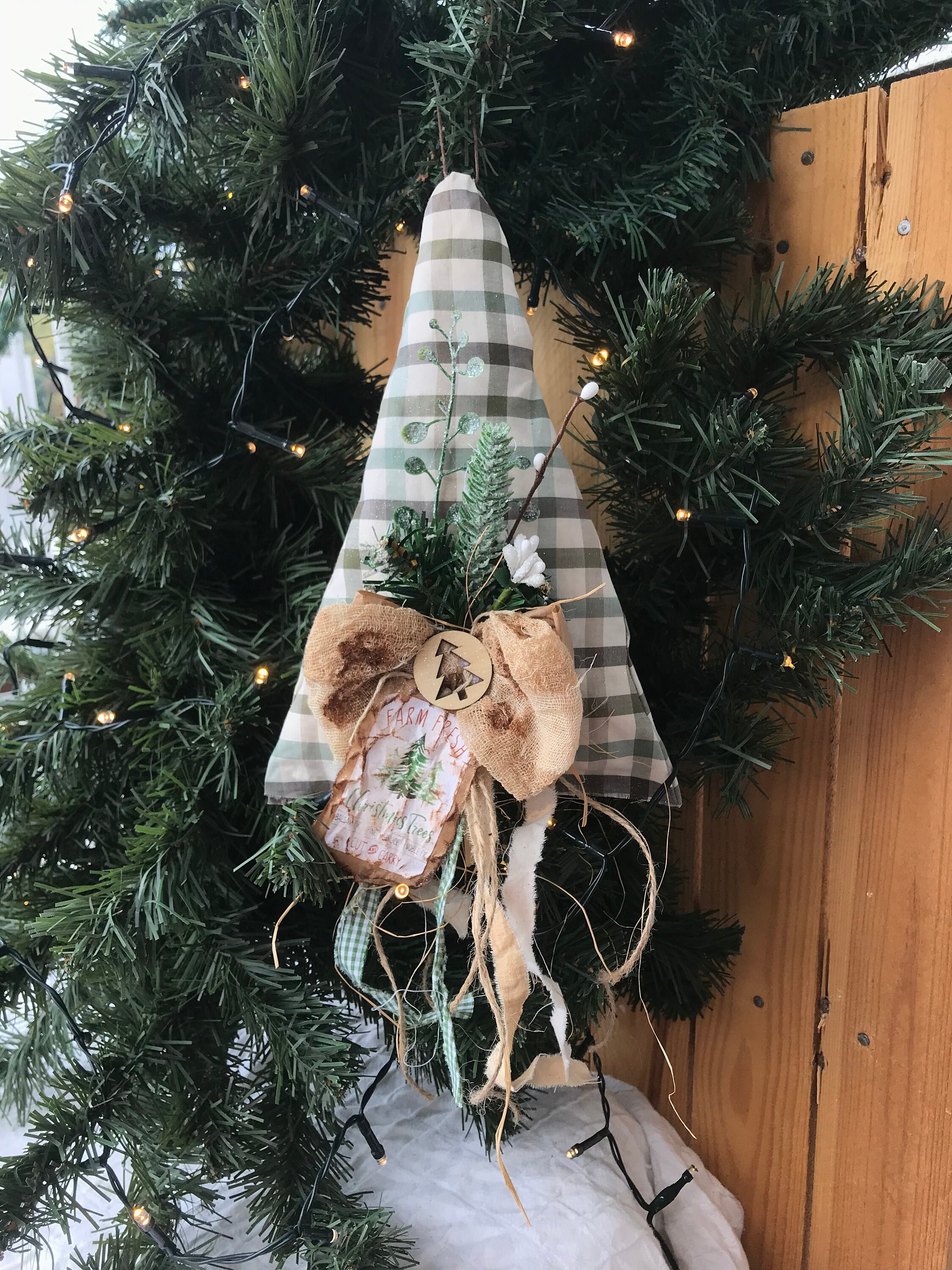 Primitive Tree Pine Fir Rustic Country Cottage Farmhouse - Etsy