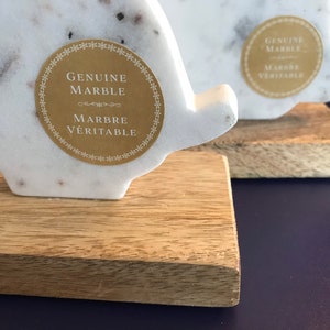 Marble Bunny Bookends - Etsy
