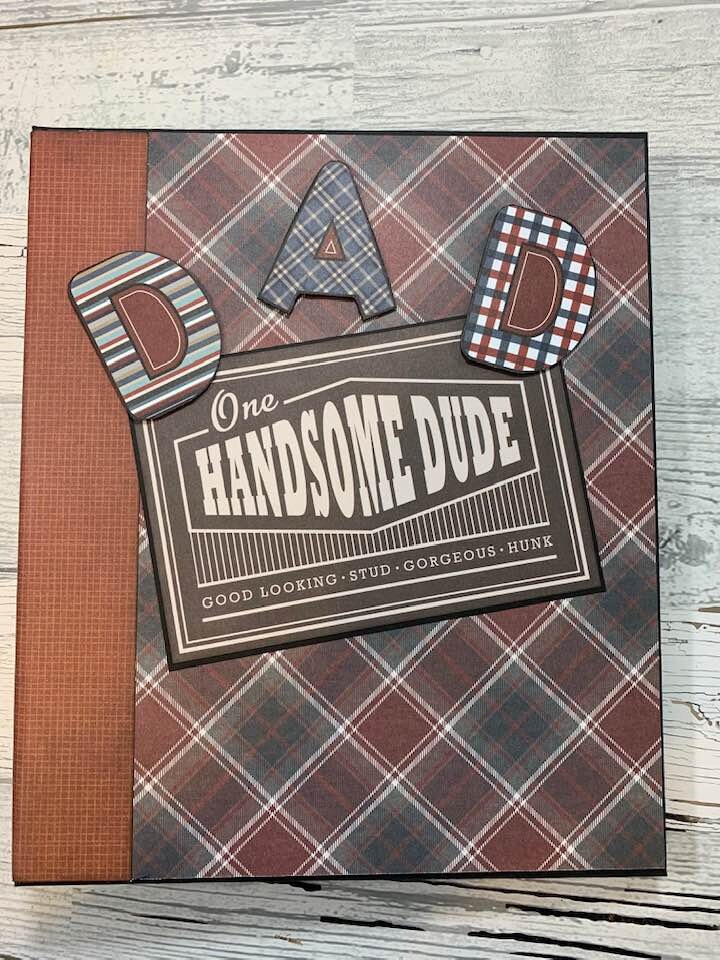 Family Photo Album Dad Albums & Scrapbooks Handcrafted | Etsy