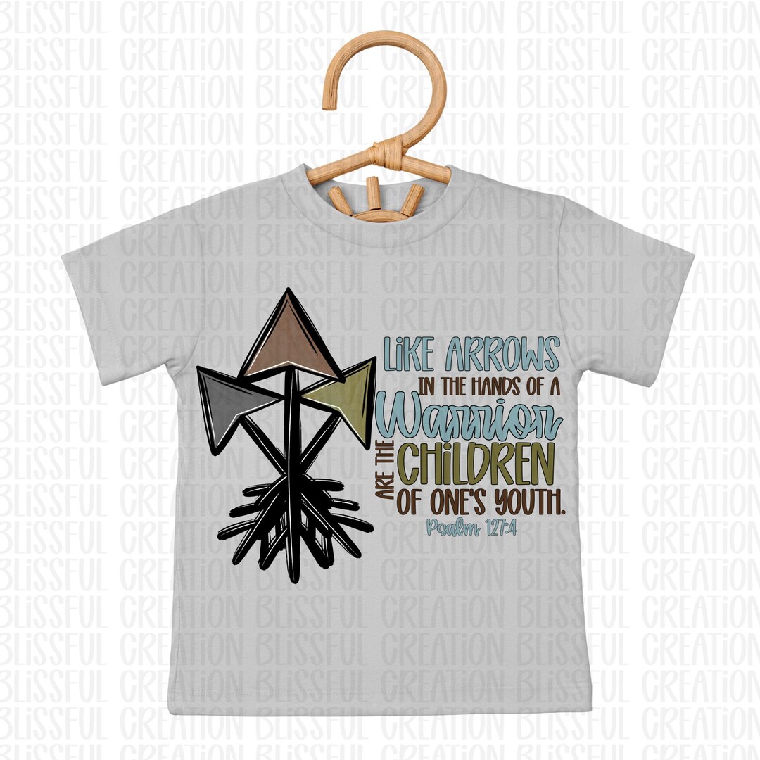 Like Arrows in the Hands of A Warrior Boys PNG | Christian Kids ...