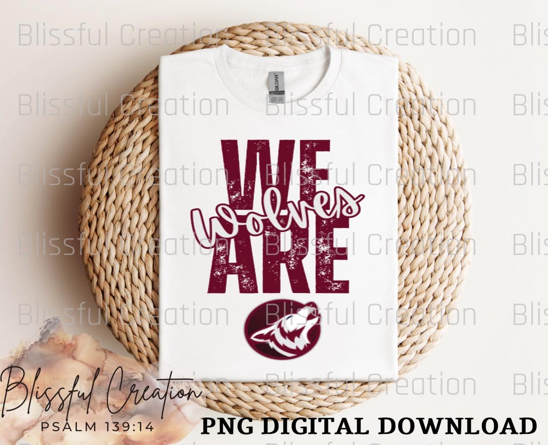 We Are Wolves PNG - Etsy