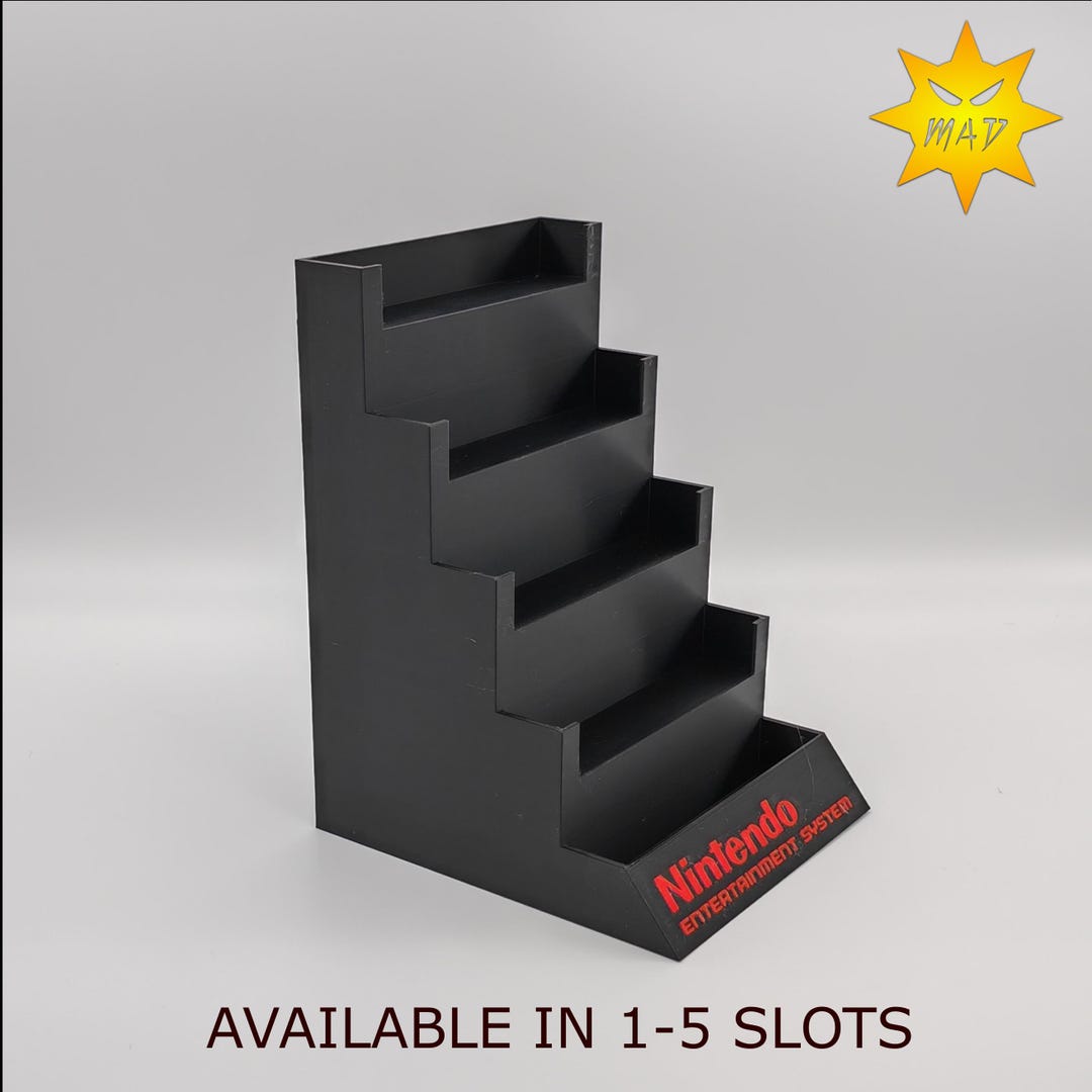 NES Stacked Game Box Display Stand - Etsy