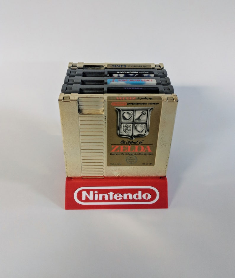 Nintendo Entertainment System Nes Game Cartridge Holder Etsy