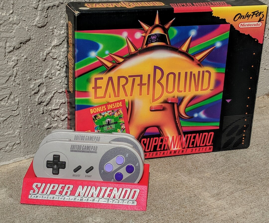 Super Nintendo Entertainment System SNES SNES30 SFC30 8bitdo Controller ...
