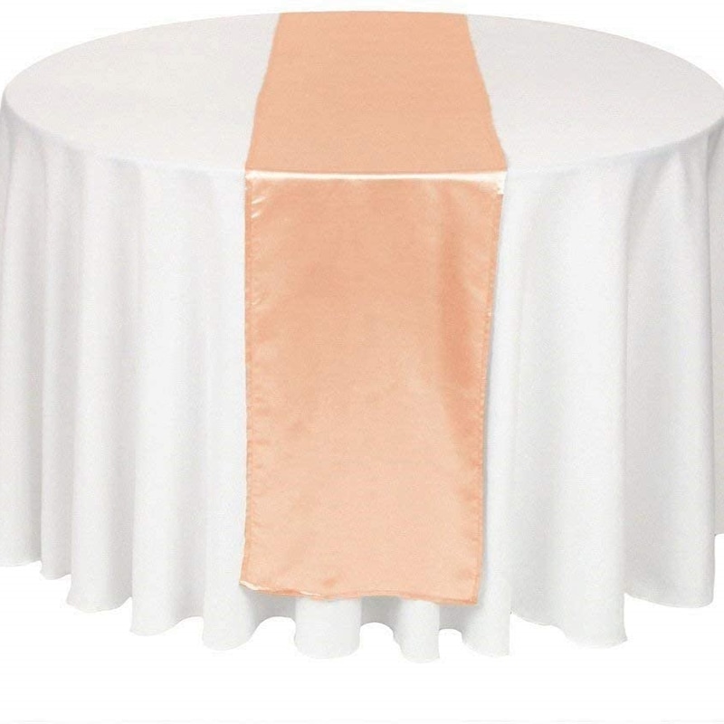 Peach Table Runner - Etsy