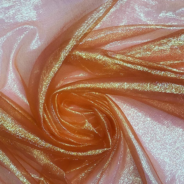 Iridescent Organza Fabric - Etsy