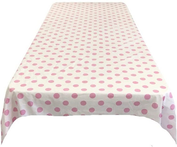 Polka Dot Fabric Tablecloths