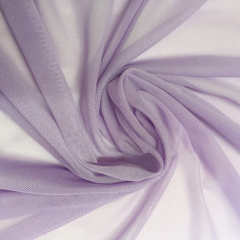 Solid Stretch Power Mesh Fabric Nylon Spandex Sold by the Yard ...