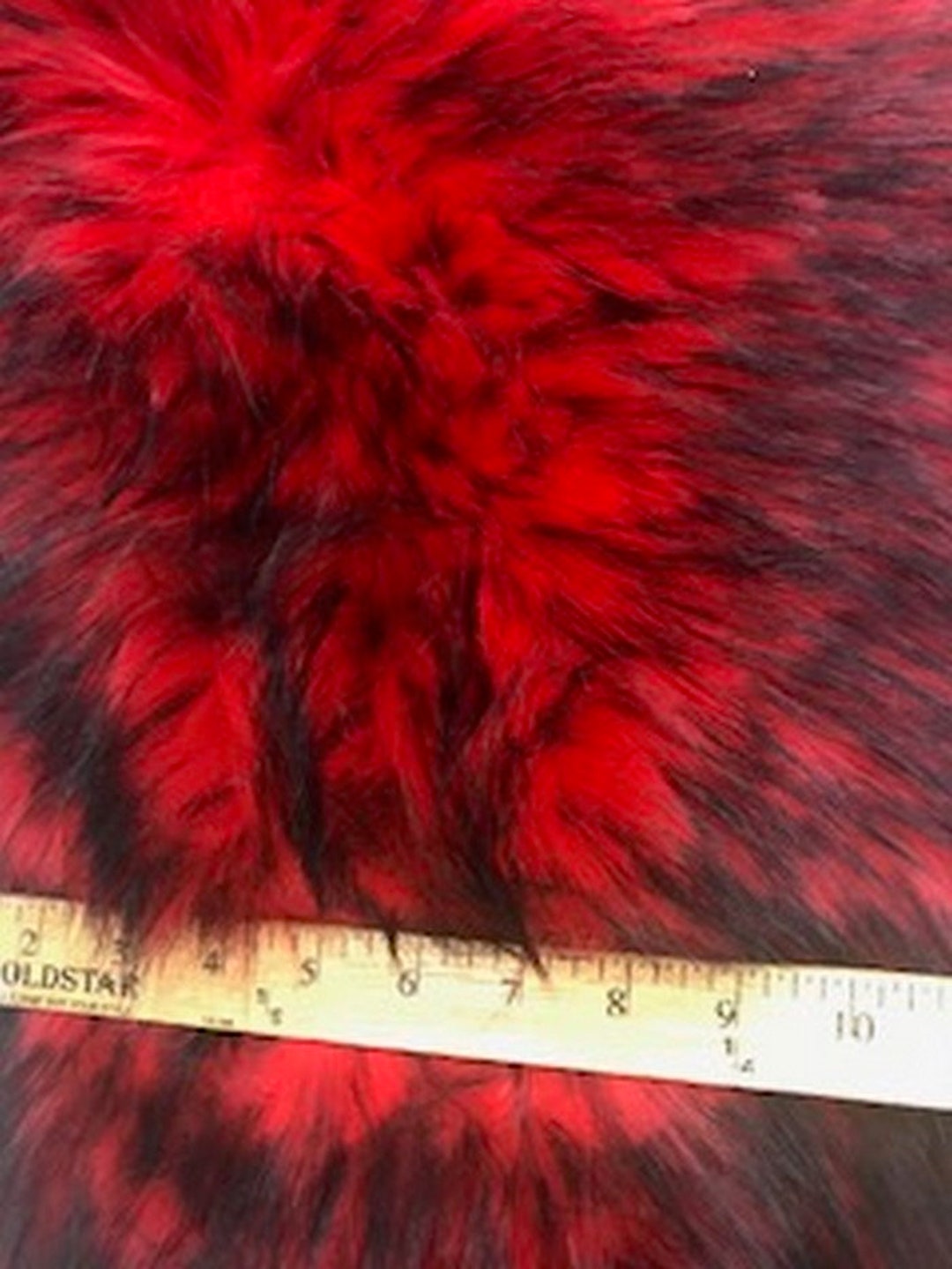 Husky 2 Tone Long Pile Shaggy Faux Fur Fabric by the Yard Can Be Used ...
