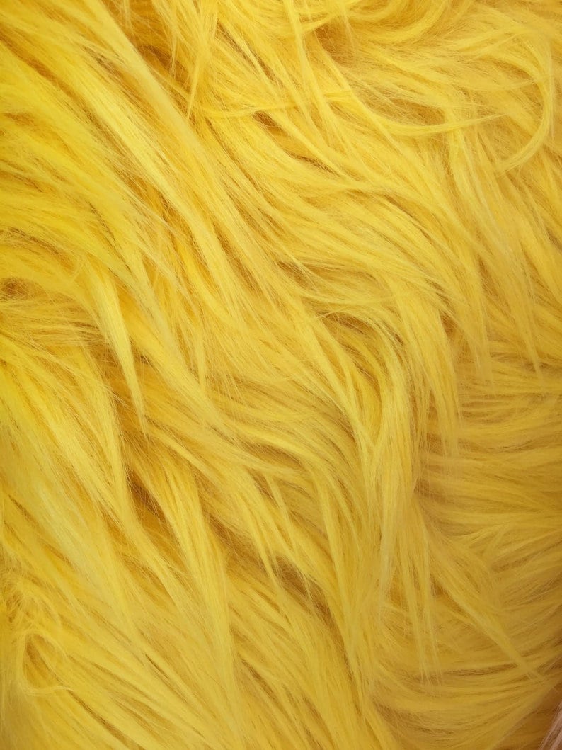 Shaggy Faux Fur Fabric Sold by the Yard 60