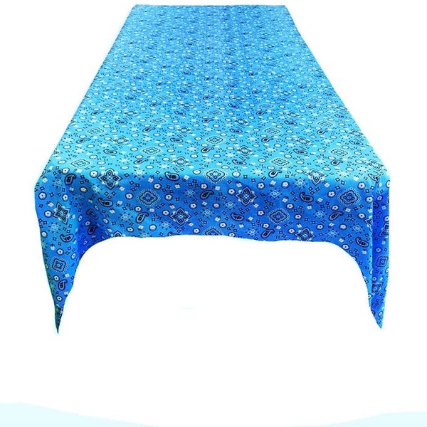 Turquoise Tablecloth - Etsy