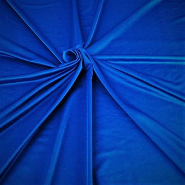 Electric Blue Fabric - Etsy