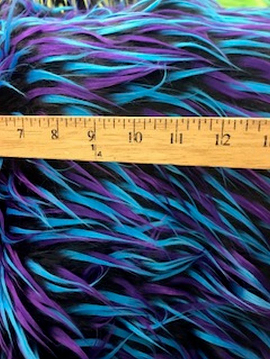 Spike Multi-color Faux Fake Fur Fabric by the Yard Can Be Used - Etsy