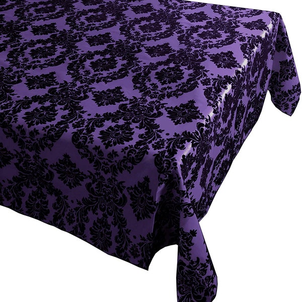Purple Tablecloth - Etsy