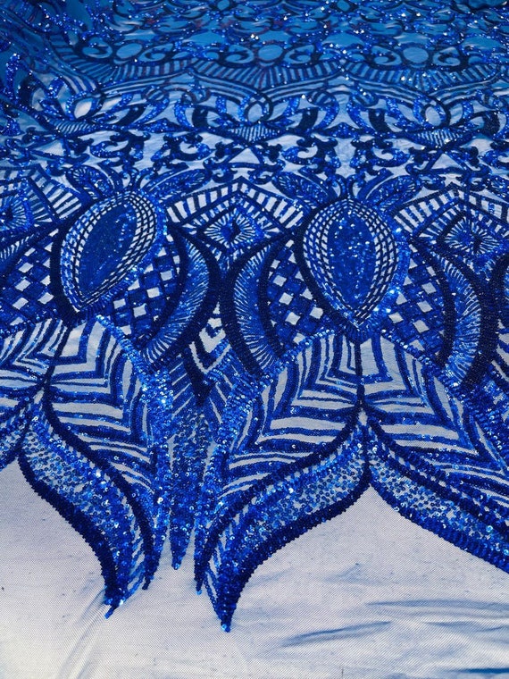 Patterned mesh fabric store