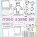 All About Me Spanish Unit Study, Todo Sobre Mí, All About Me Printables ...